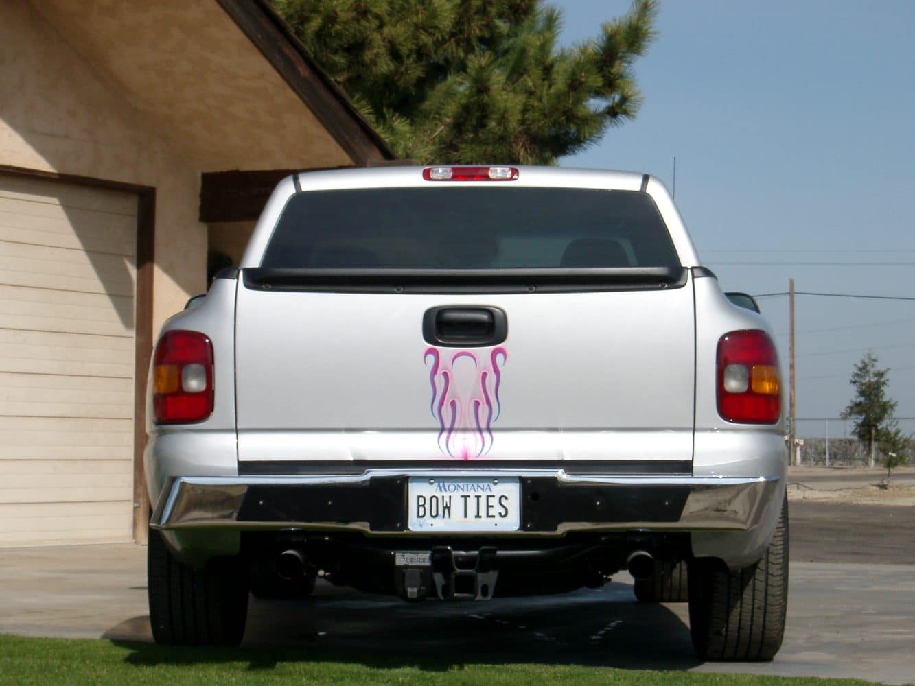 Chevy Bumper Stepside 1988-2000 Rear Large Bow Tie Bumper For Chevy ...