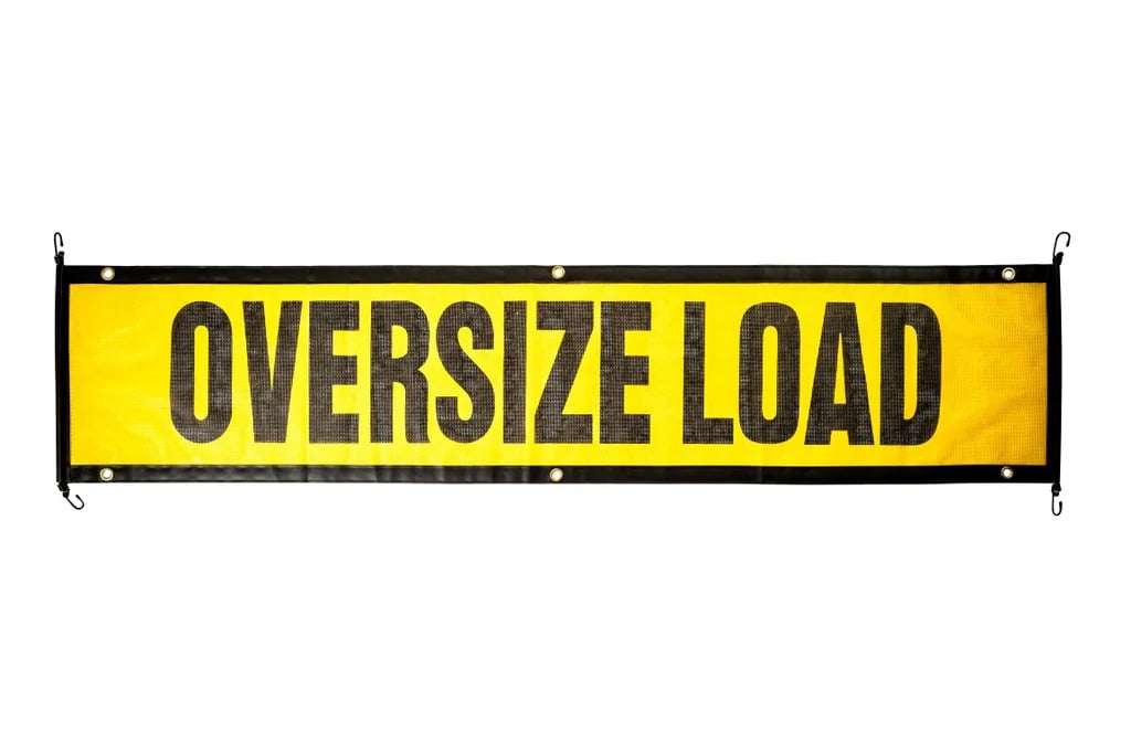 BULLETPROOF OVERSIZE LOAD BANNER - North West Steel Crafters